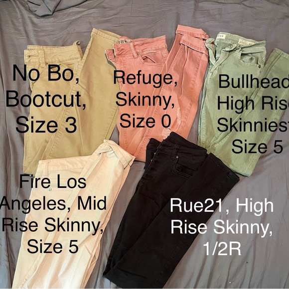 Bullhead | Jeans | Juniors Pants Variety Brands Colors | Poshmark